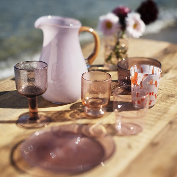 Sklenice Dotted Light Peach 250 ml | FAVI.cz