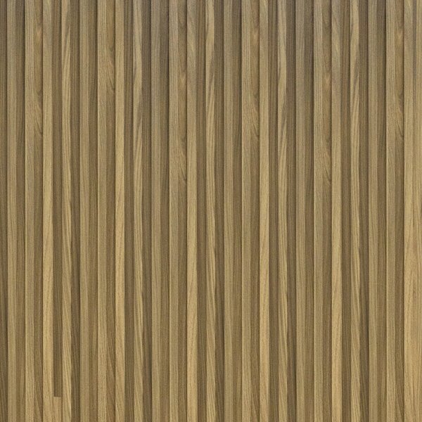 WPC Obkladový panel - Lamela vystouplá, Tmavě hnědá, 2900x210x20 mm ...