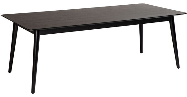 Dan-Form Černý dřevěný jídelní stůl DAN-FORM Yolo 220 x 100 cm | FAVI.cz
