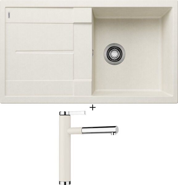 SET Blanco METRA 5 S bílá soft 527110 + Blanco LINEE-S bílá soft 526957 ...