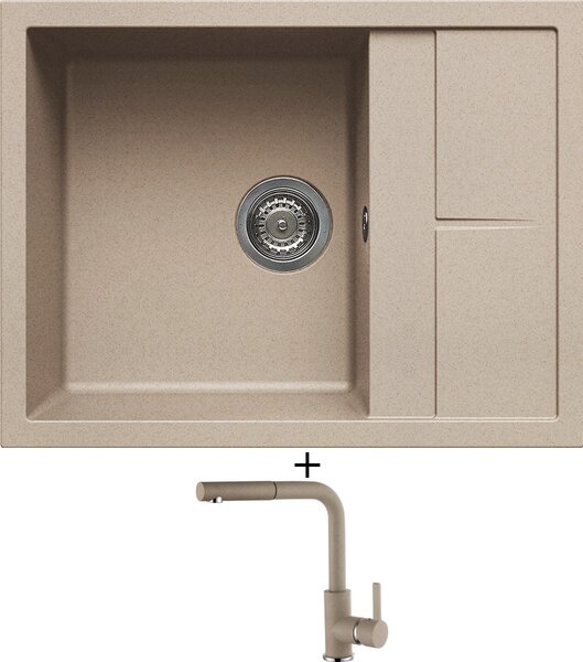 SET Elleci UNICO 125 G51 avena + Elleci C02 G51 avena | FAVI.cz