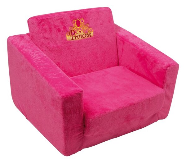 Plyšové křeslo pohovka Princess princezny | FAVI.cz