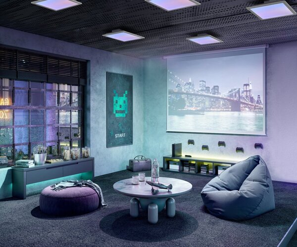 Panel Wifi Planon Magic 450x450mm, RGB+Laditelná Bílá | FAVI.cz