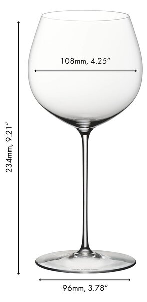 Sklenice RIEDEL Superleggero Chardonnay 660 ml, 1 křišťálová sklenice ...