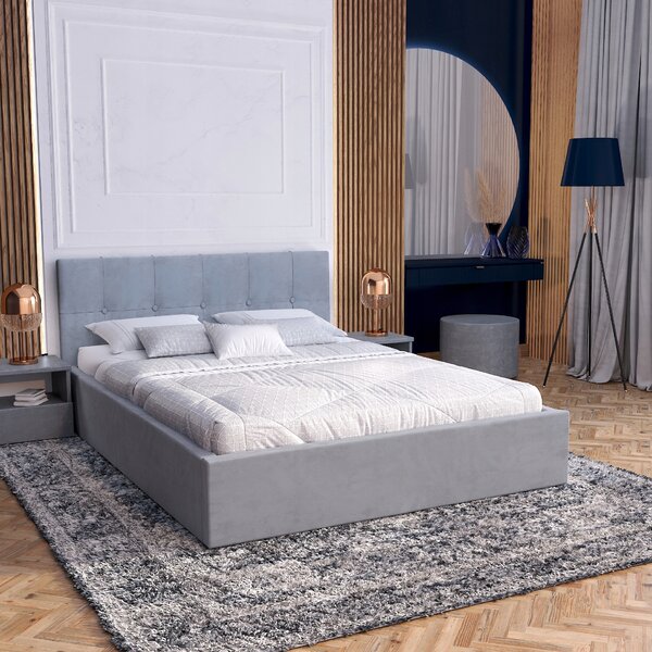 Čalouněná manželská postel FDM RINO 160x200 Kovová Konstrukce | FAVI.cz