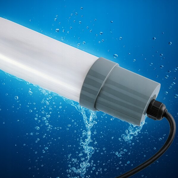 SADA 2 LED lamp 120cm 36W 3000lm Hermetické svítidlo IP65 do garáže ...
