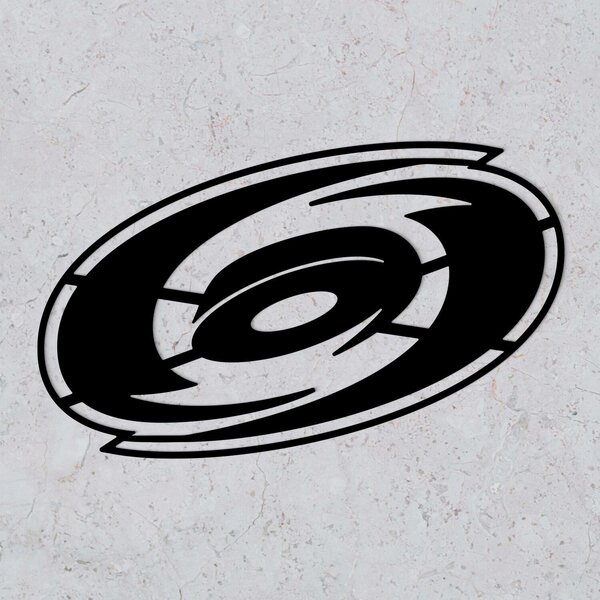 DUBLEZ | Dřevěný obraz - Logo Carolina Hurricanes | FAVI.cz