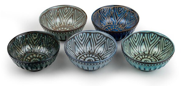 Porcelánové servírovací misky v sadě 5 ks 150 ml Jara – Bredemeijer ...