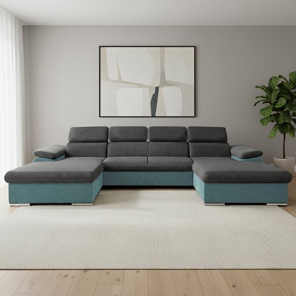 Sedací souprava COOL III | 191x350x191 cm | rozkládací + 2x úložný ...