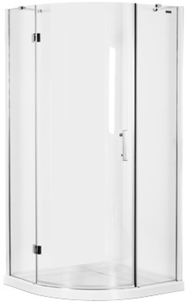 Omnires Manhattan Sprchový Kout Půlkulatá 90x90 Cm Adf90xluxtcrtr Favi Cz