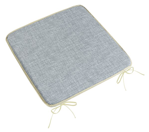 BELLATEX Sedák LADA hladký Šedá 40x40 cm | FAVI.cz