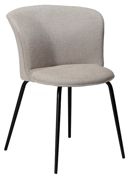 Dan-Form Šedá bouclé jídelní židle DAN-FORM Eden | FAVI.cz