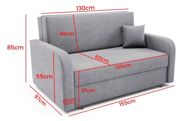 Rozkládací pohovka Fady 3 - Kronos 01 | FAVI.cz