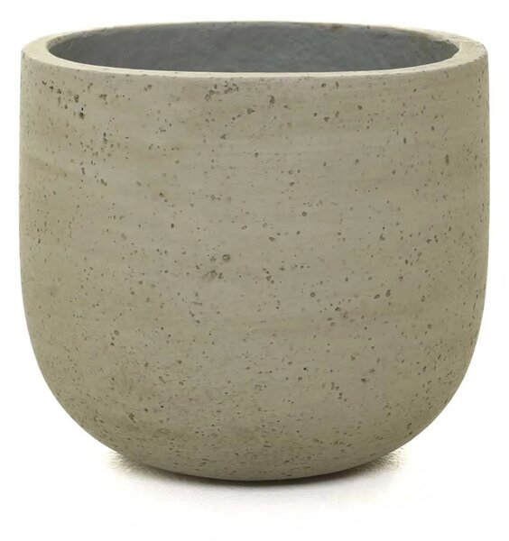 Pokojový květináč CALDO, vláknocement, 25x22 cm, béžový | FAVI.cz