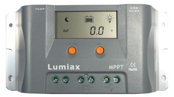 Hadex Hadex - Solární regulátor MT1050EU 12V/10A + USB HD0148 | FAVI.cz