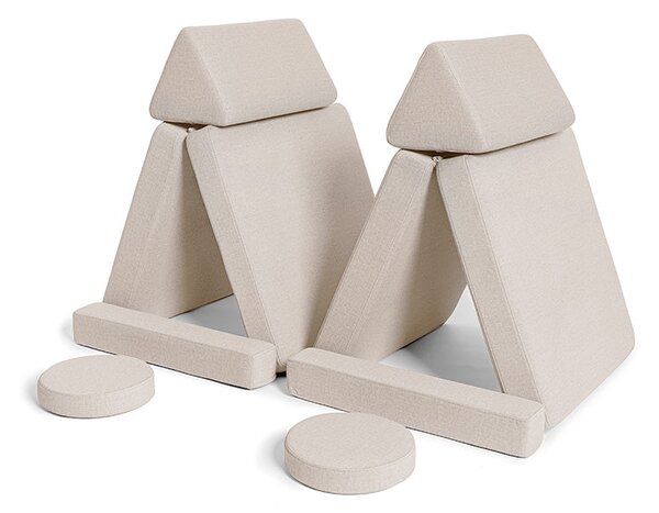 Rozkládací dětská pěnová pohovka a bunker SHAPPY PLAY SOFA ORIGINAL ...