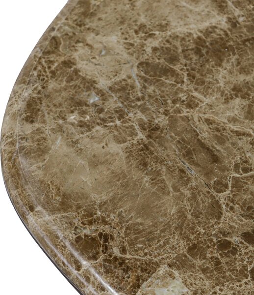 Hector Konferenční stolek Essence 75 cm ořech tmavý/mramor | FAVI.cz