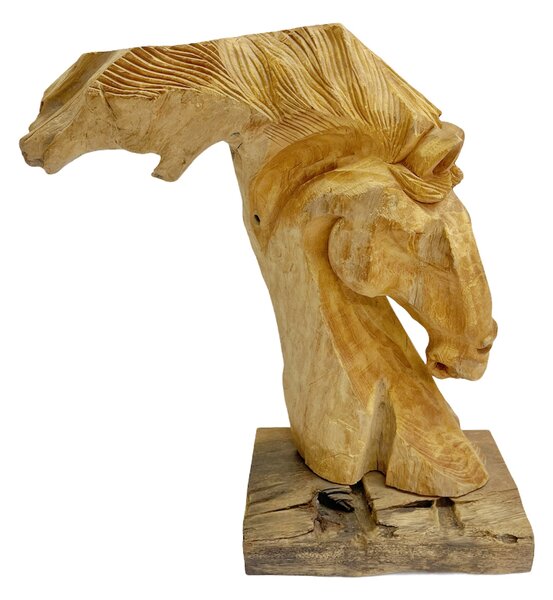 Dřevořezba hlava koně | FAVI.cz