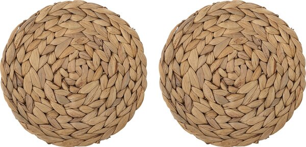 Podtácky pod talíře Sammi z vodního hyacintu 20 cm 2 ks | FAVI.cz