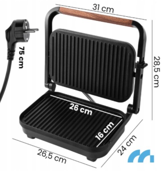 Elektrický kontaktní gril / toustovač 1500W PANINI | FAVI.cz