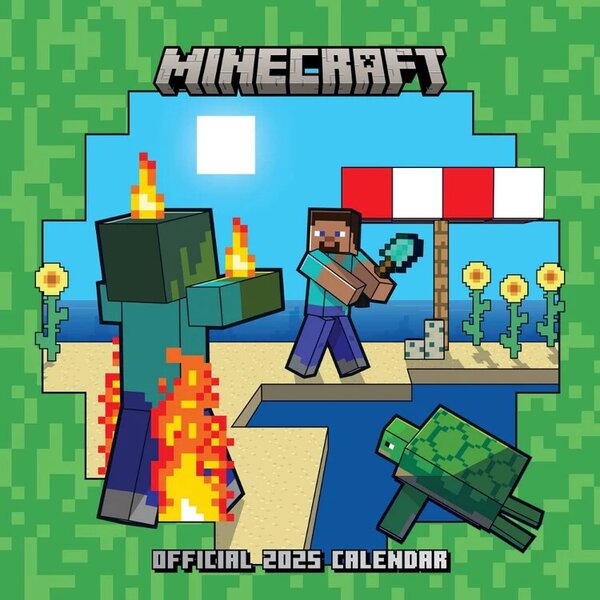 Kalendář 2025 Minecraft | FAVI.cz