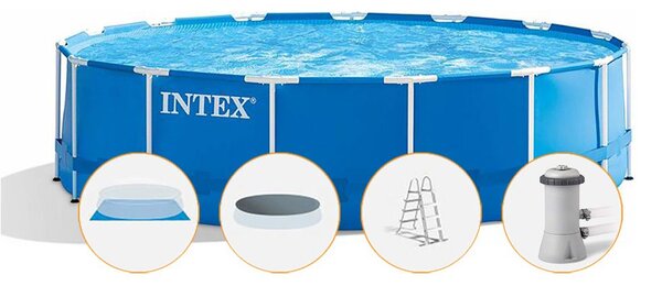 Intex Bazén Metal Frame Set 457 x 122 cm 28242 | FAVI.cz