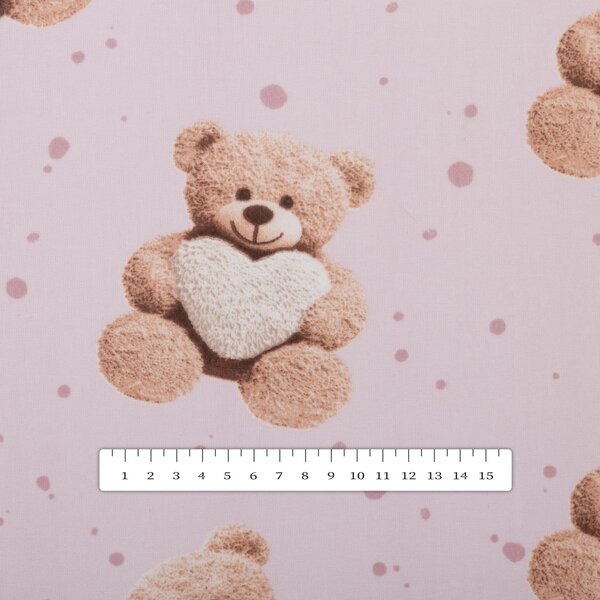 Biante Dětský bavlněný povlak na polštář s lemem Sandra SA-723 Medvídci ...