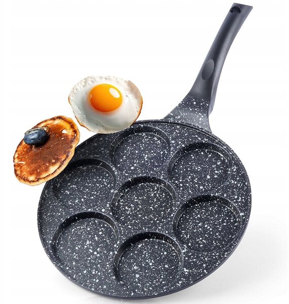 Pánev na vejce a lívance Orion Grande 27 cm granitová | FAVI.cz