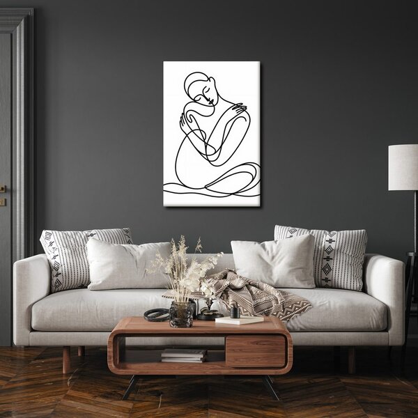 Obraz láskyplné spojení linií | FAVI.cz