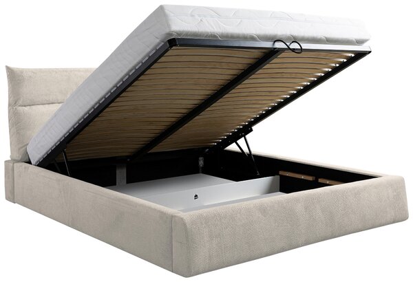 ČALOUNĚNÁ POSTEL, 180/200 cm, přírodní barvy MID.YOU - Postele s ...