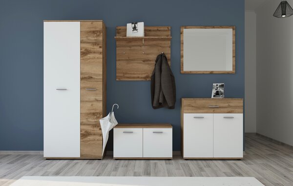 Botník SANTO Typ C 2D Wotan/Bílá – moderní /systémem soft-close | FAVI.cz