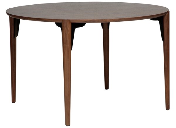 Dan-Form Ořechový kulatý jídelní stůl DAN-FORM Paragon 122 cm | FAVI.cz