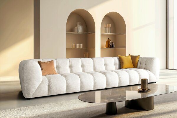 POHOVKA BIG SOFA, textil, krémová Livetastic - Pohovky, Online Only ...