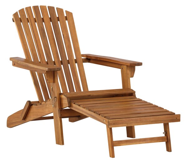 Venture Home, Dřevěné zahradní křeslo / lehátko TROPEA | přírodní 9805 ...