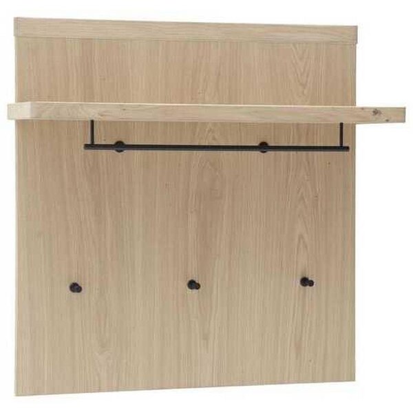 ŠATNÍ PANEL, černá, barvy dubu, dub, 98/93/30 cm Linea Natura | FAVI.cz