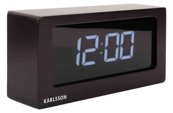 KARLSSON Stolní hodiny Boxed LED 25 × 12,5 × 7 cm | FAVI.cz